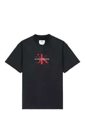 DOUBLET Ultra Freezer Logo T-shirt - Black