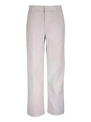Frank & Eileen Patch-pocket Cropped Trousers - Neutrals