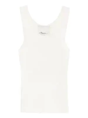 3.1 Phillip Lim Compact Ribbed Tank Top - Neutrals