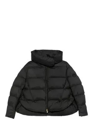 Pinko Quilted High-neck Jacket - Black