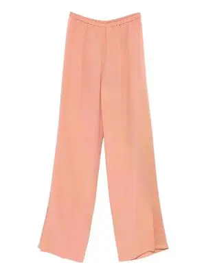 FORTE_FORTE Side-split Trousers - Pink