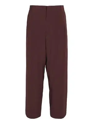 Palmer//harding Habotai Straight Sanctuary Trousers - Brown