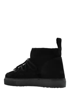 Inuikii Lace-up Suede Boots - Black
