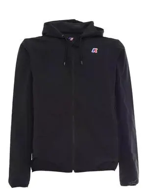 K-WAY Jourdain Hooded Zip-up Jacket - Black