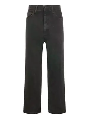 Carhartt Work In Progress Brandon Stonewashed Trousers - Black