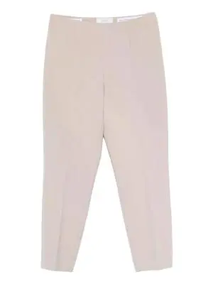 Peserico Pressed Pleat Trousers - Neutrals