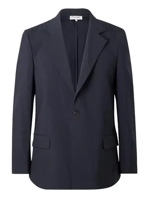 FRAME Wool Blazer - Blue