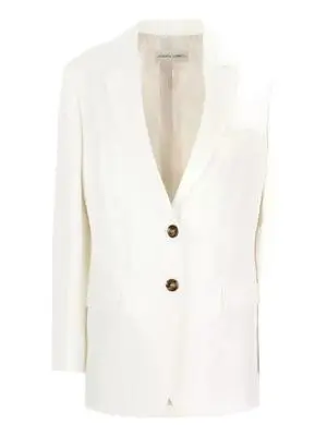 Alberta Ferretti Two-button Blazer - White