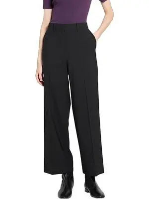 Theory Wide Leg Pants - Black