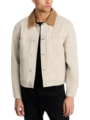 FRAME Canvas Utility Jacket - Beach Sand