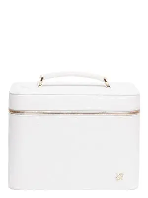 RAPPORT LONDON Leather Vanity Case - Natural