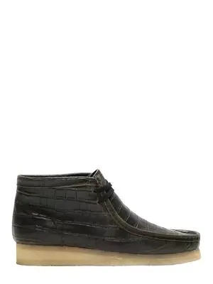 Clarks Wallabee Crock Boots - Black