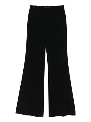 NILI LOTAN Flared Trousers - Black