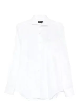 DELL'OGLIO Linen Shirt - White