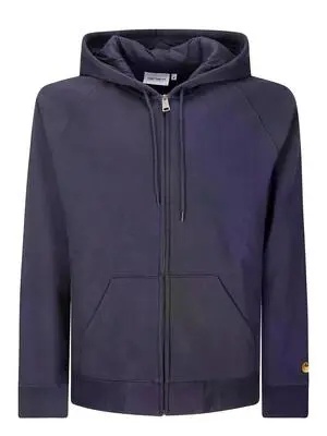 Carhartt Work In Progress Zip-up Hooded Jacket - Blue