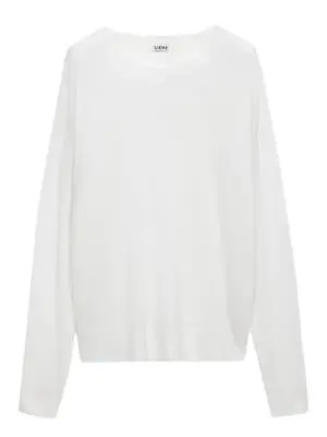 Loewe Wool Sweater - White