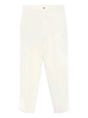 DELL'OGLIO Straight-leg Trousers - Neutrals