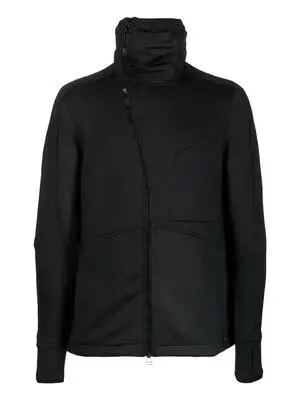 MAHARISHI Asymmetric Zip-fastening Jacket - Black