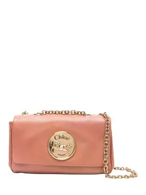 Chloé Leather Cross Body Bag - Orange