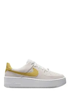 Nike Force 1 Sage Low Sneakers - White/infinite Gold