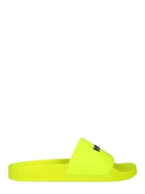 MSGM Logo-embellished Slides - Yellow