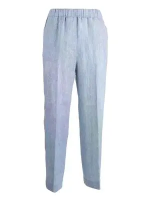 Peserico Pinstriped Trousers - Blue