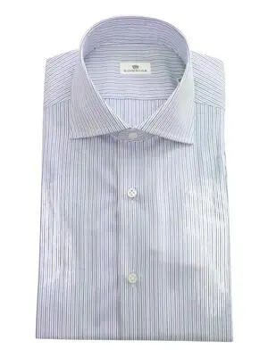 SONRISA Pinstripe Cotton Shirt - Blue