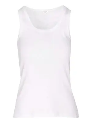 SAINT LAURENT Cotton Tank Top
