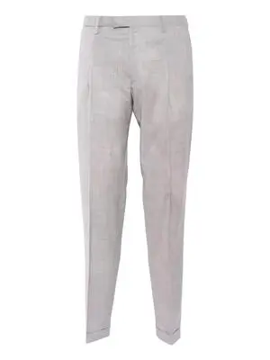BRIGLIA 1949 Pleated Tailored Trousers - Grey
