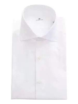 SONRISA Button-down Cotton Shirt - White