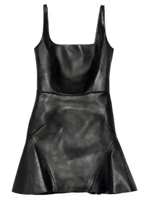 Givenchy Flared Mini Dress - Black