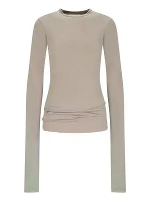 DARKPARK Long-sleeve Crew-neck T-shirt - Neutrals