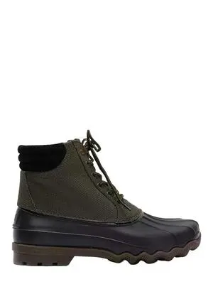 Sperry Avenue Black Boots - Green