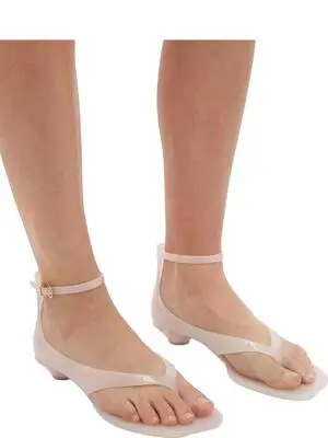 Chloé Jelly Sandals White