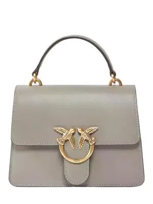 Pinko Love Birds Chain Mini Bag - Grey