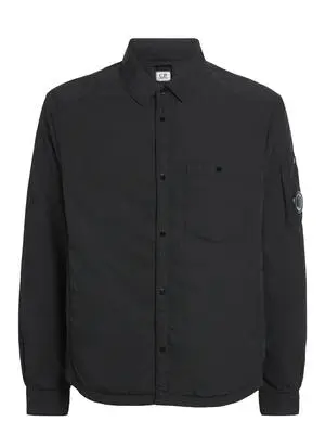 C.P. COMPANY Padded Overshirt - Black