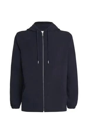 Sandro Zip-up Hoodie - Blue