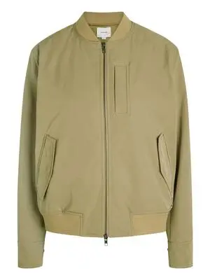 VINCE Shell Bomber Jacket