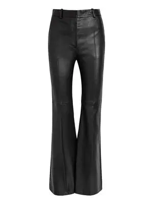 JOSEPH Tafira Leather Trousers