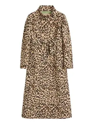 Valentino Garavani Animalier Print Cloth Coat - Animal Print