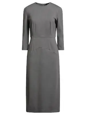 Fabiana Filippi Midi Dress In Viscose, Polyamide, And Elastane - Grey