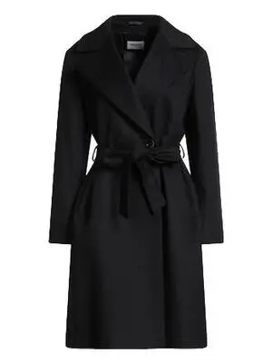 Cinzia Rocca Icons Cashmere Belted Coat - Black