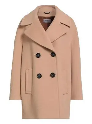 Cinzia Rocca Double-breasted Coat - Beige
