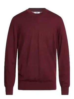 Iceberg Solid Wool Sweater - Red