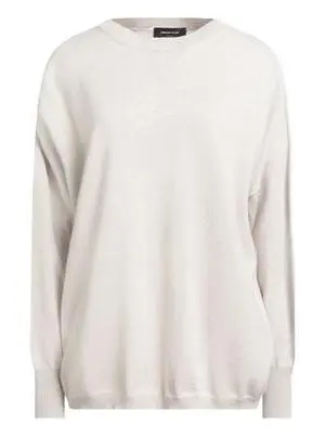Fabiana Filippi Knit Crewneck Sweater - Beige