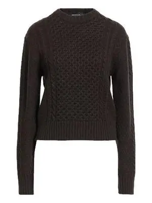 Fabiana Filippi Virgin Wool Blend Sweater - Brown