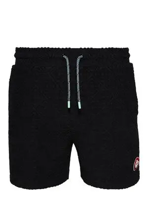 Casablanca Towelling Shorts - Black