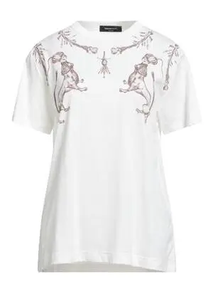 Fabiana Filippi Printed Jersey T-shirt - White