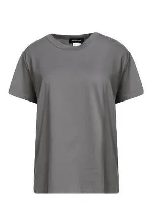 Fabiana Filippi T-shirt In Cotton And Viscose - Grey