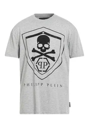 Philipp Plein T-shirt Light Size Polyester, Cotton, Fiberglass - Grey